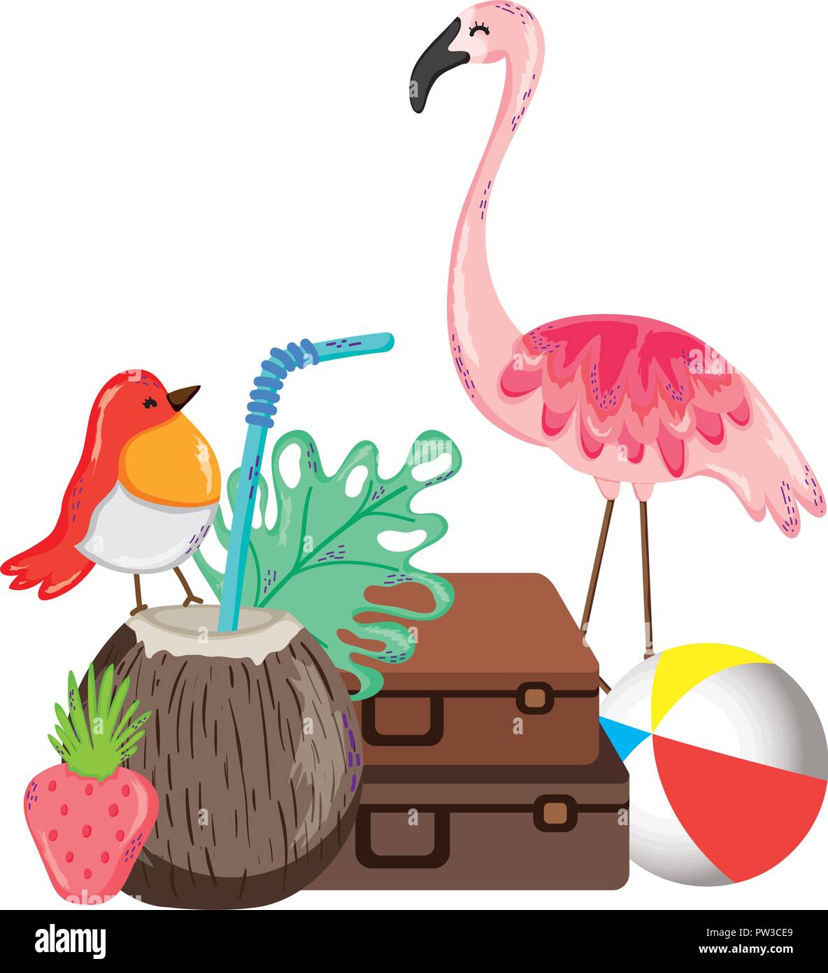 Ball birds Stock Vector Images - Alamy