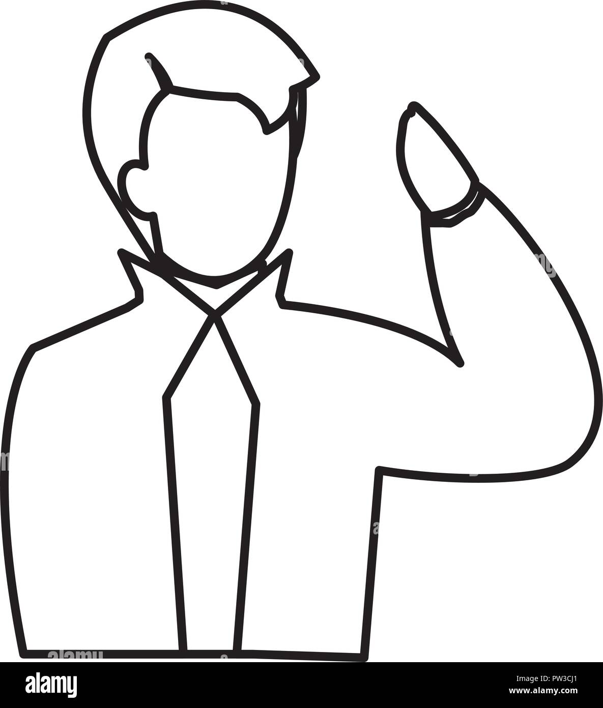 symphony orchestra director icon over white background, vector ...