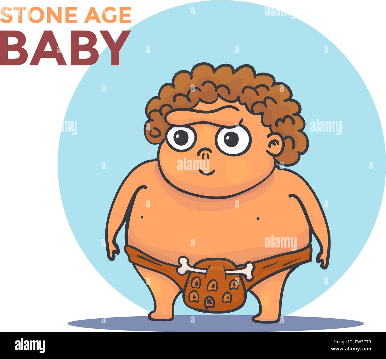 Stone age prehistoric family Stock Vector Images - Alamy
