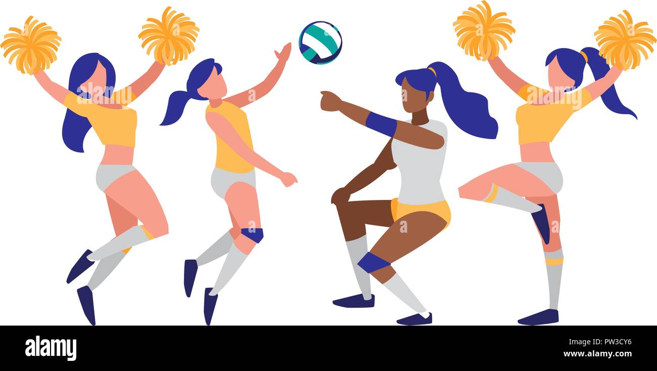 Can You Be A Cheerleader And A Volleyball Player at Stephaine Maurer blog