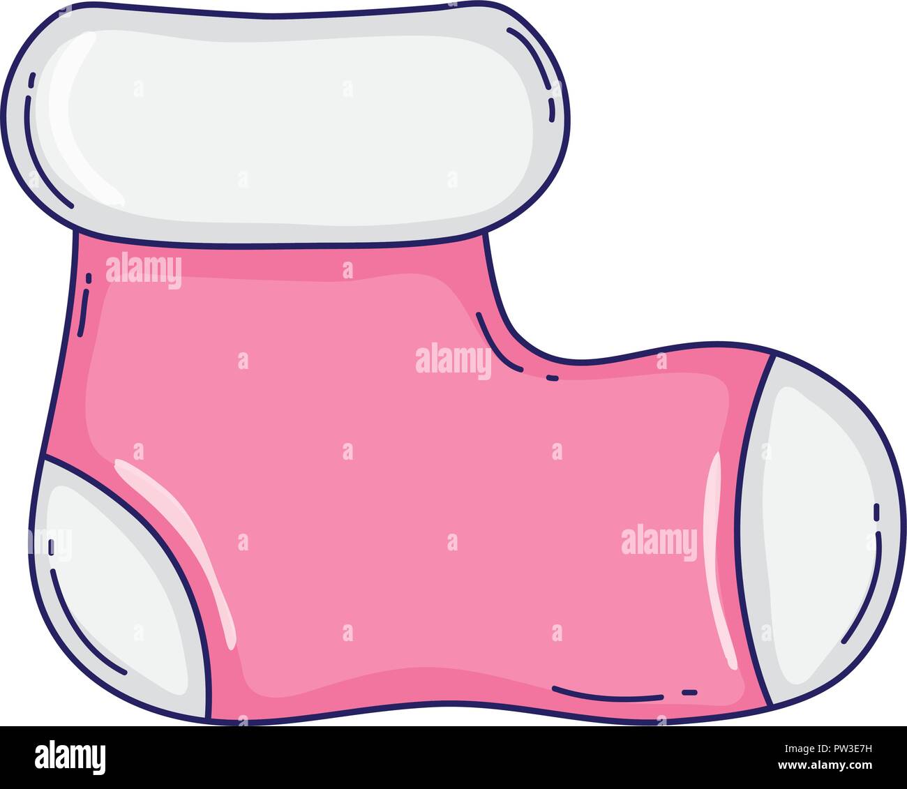 Christmas boot cartoon Stock Vector Image & Art - Alamy