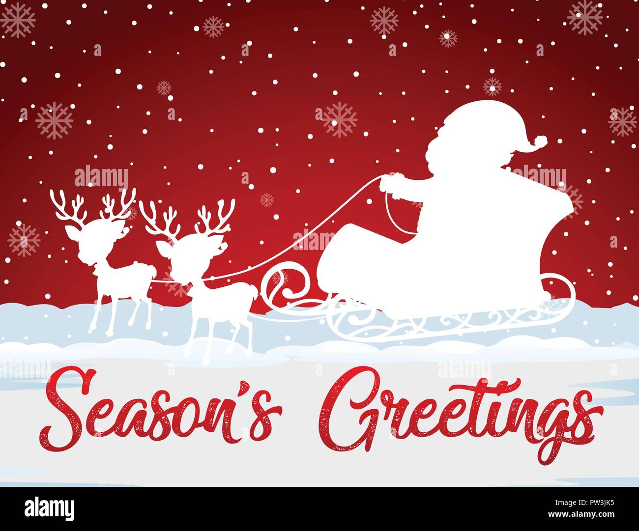 Red christmas card template illustration Stock Vector Image & Art - Alamy