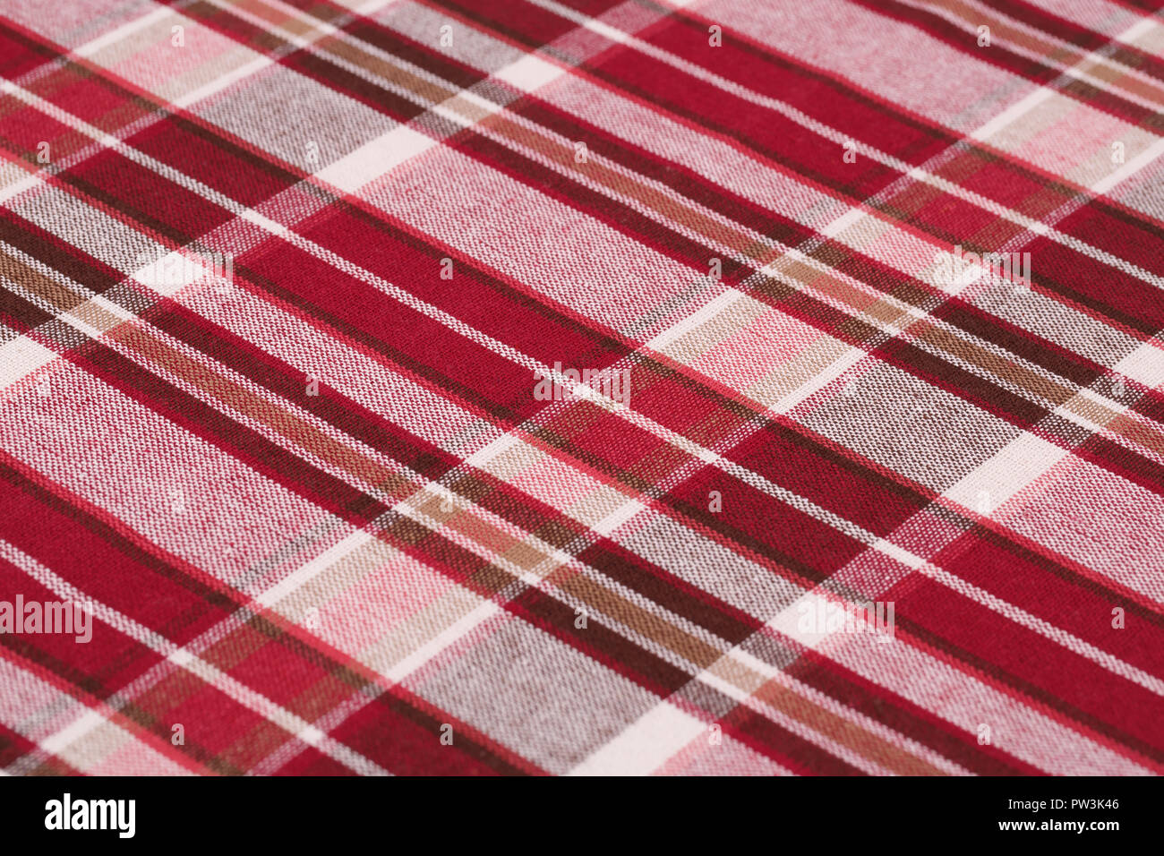 Striped tablecloth texture as a background, closeup picture Stock Photo ...