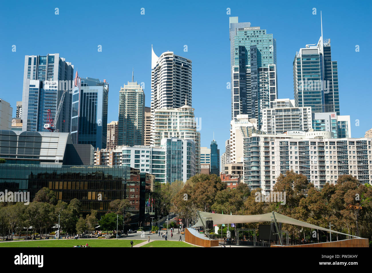 Sydney city skyline hi-res stock photography and images - Alamy