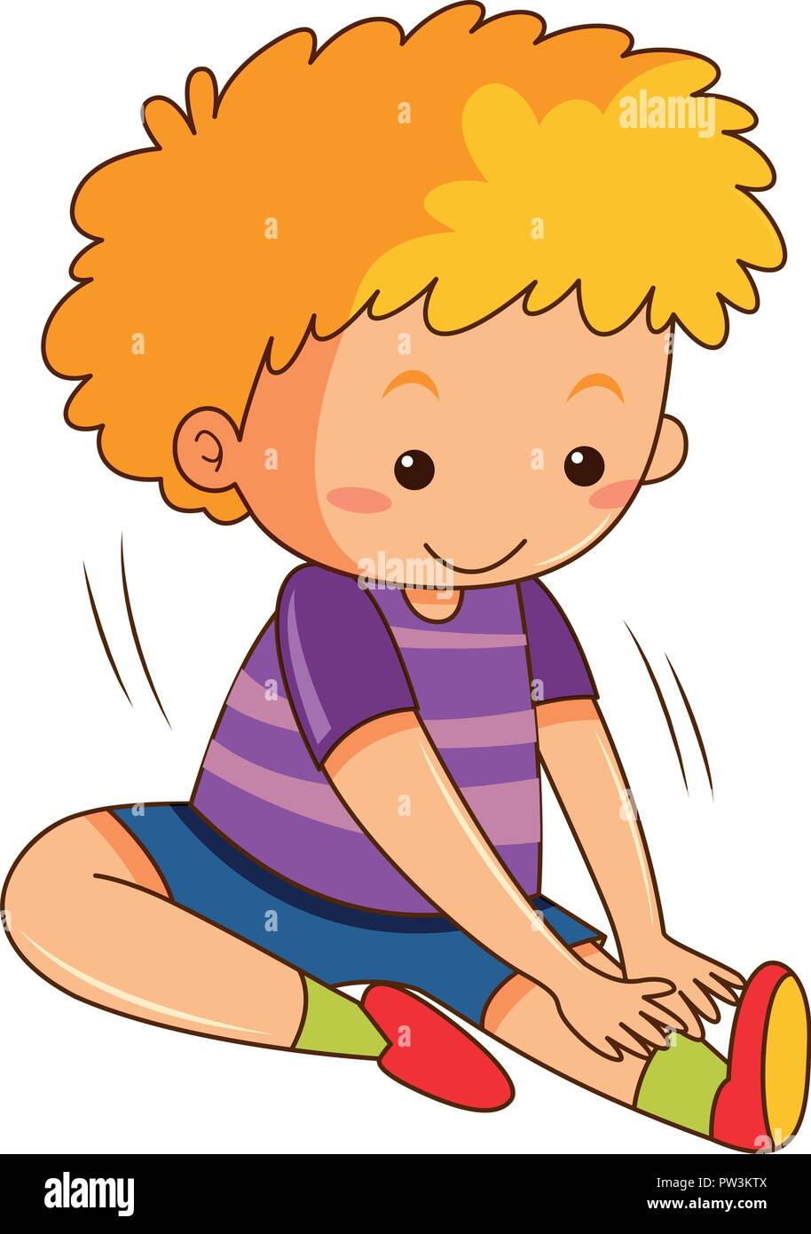 Stretching Exercises Clipart