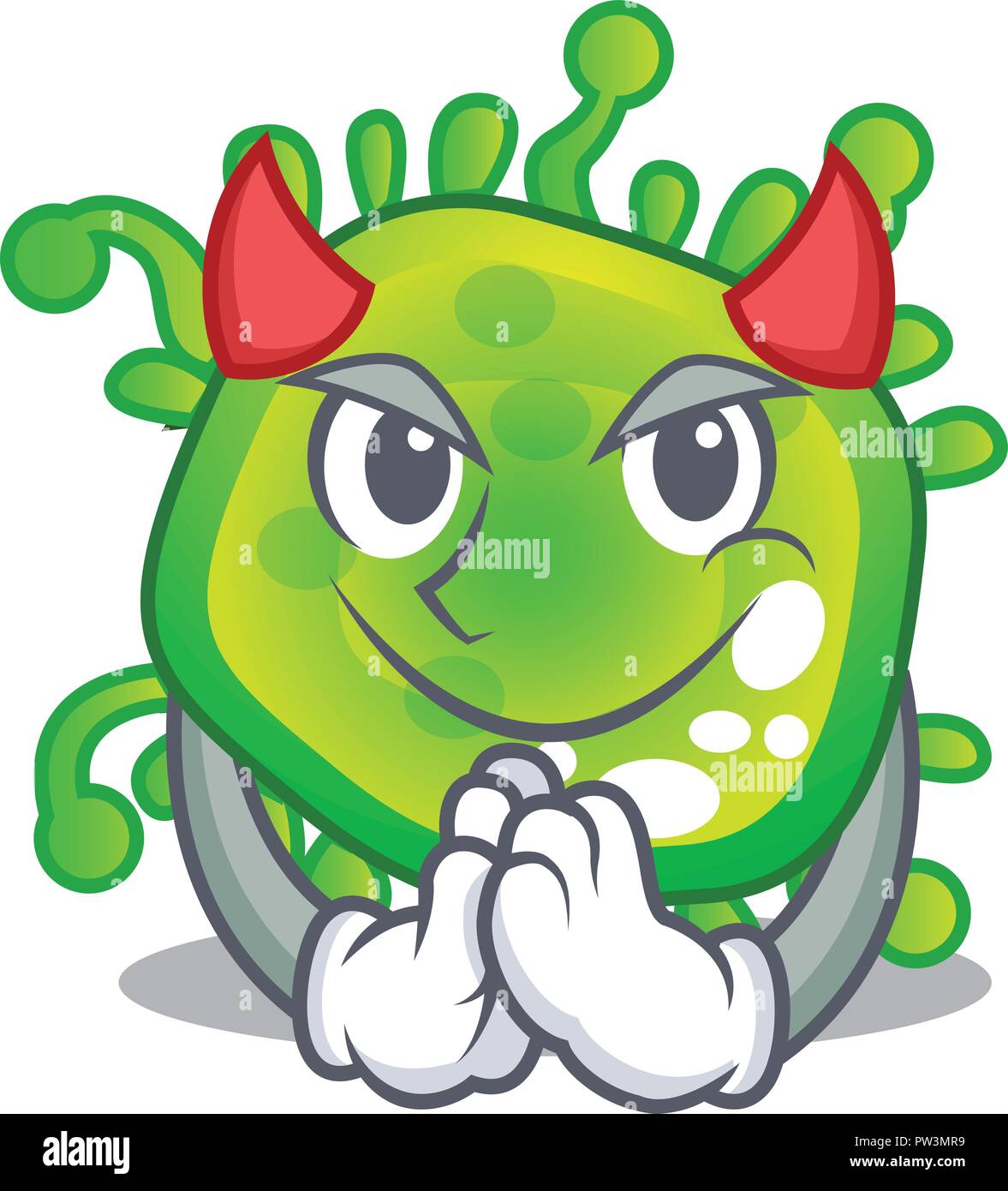 Microbes cartoon hi-res stock photography and images - Alamy