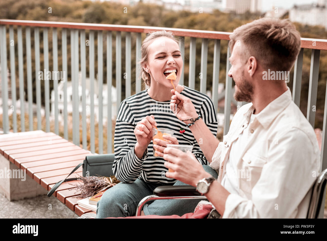 Invalid feeding not child hi-res stock photography and images - Alamy