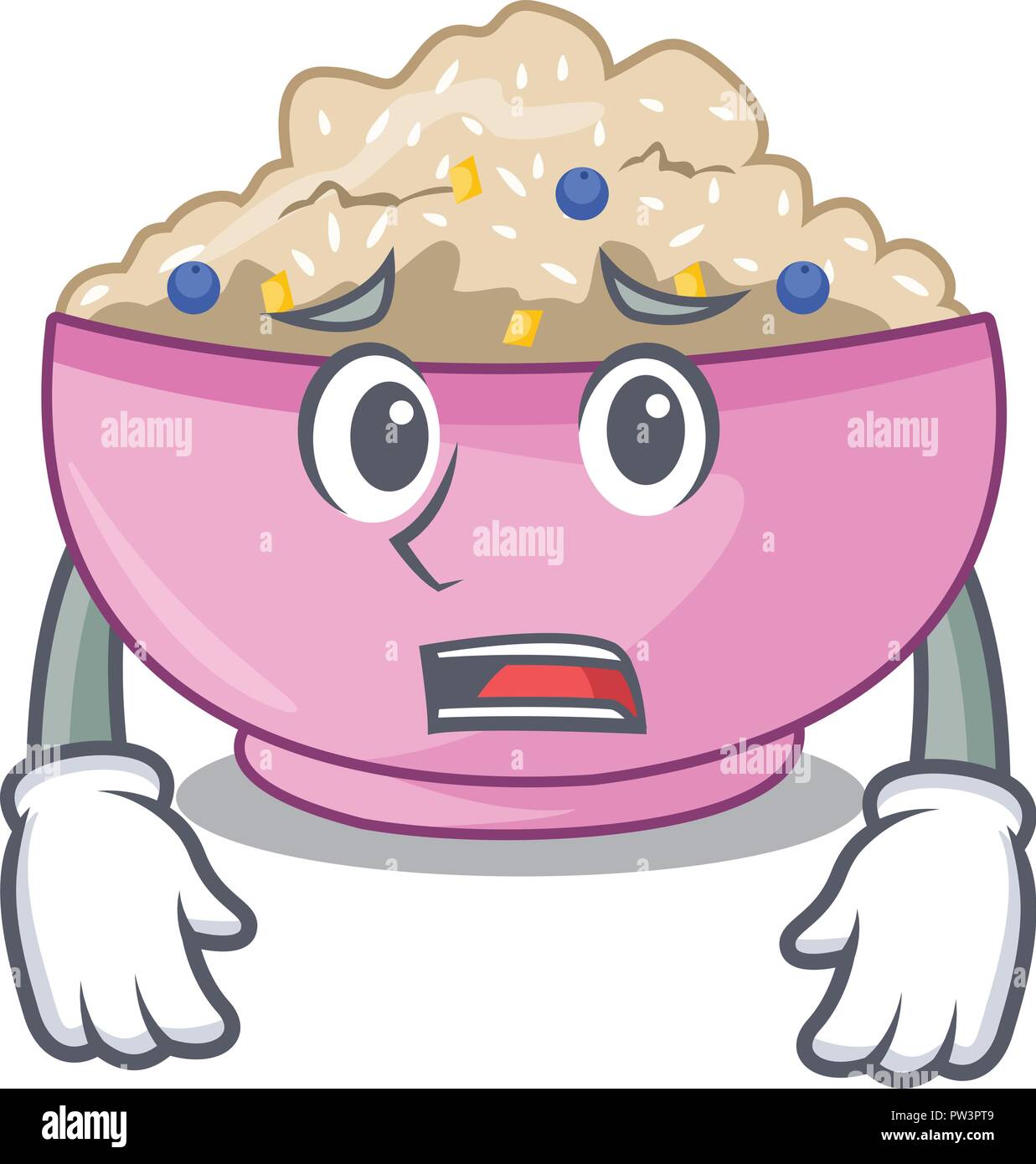 Instant Oatmeal Stock Vector Images - Alamy