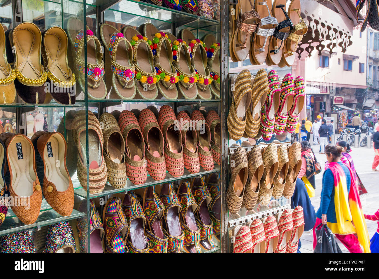 Indian slippers hi-res stock photography and images - Alamy