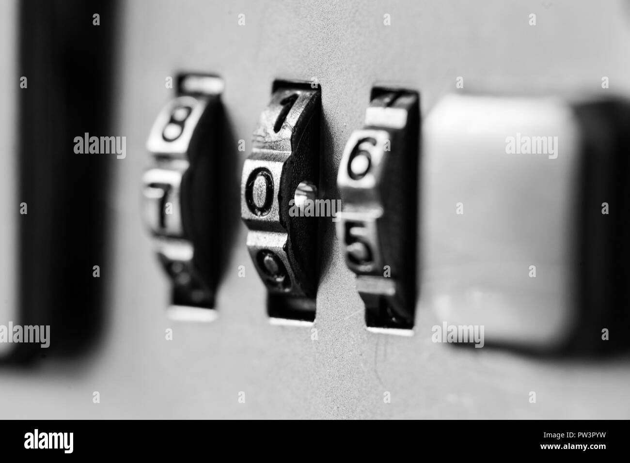 Numerical puzzle Black and White Stock Photos & Images - Alamy