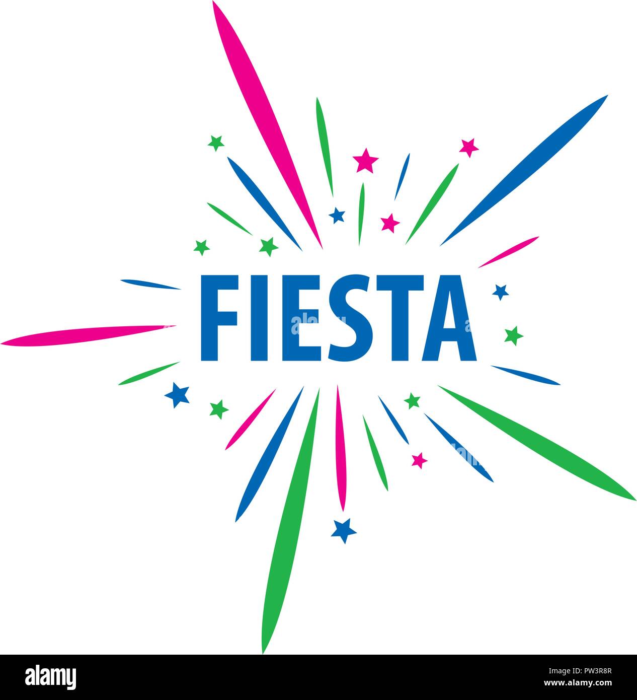 Abstract logo for the Fiesta. Vector illustration Stock Vector Image ...