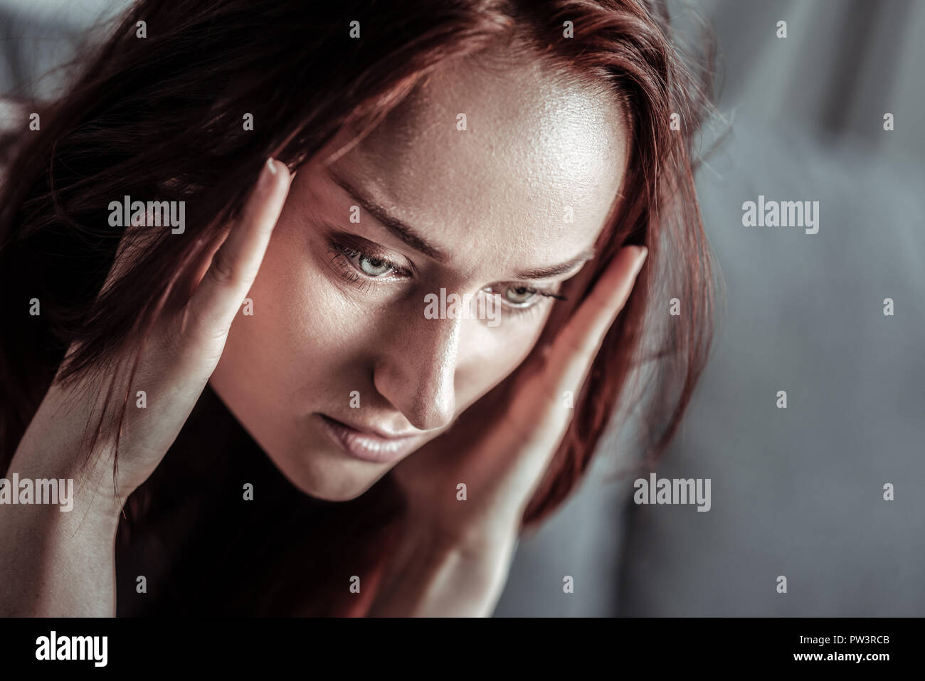 Concentrated facial expression hi-res stock photography and images - Alamy