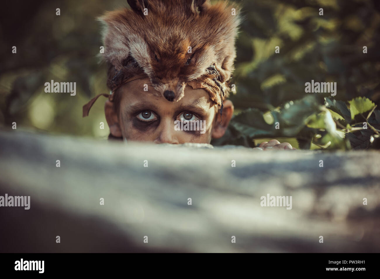 Boy and man traditional hunting hi-res stock photography and images - Alamy