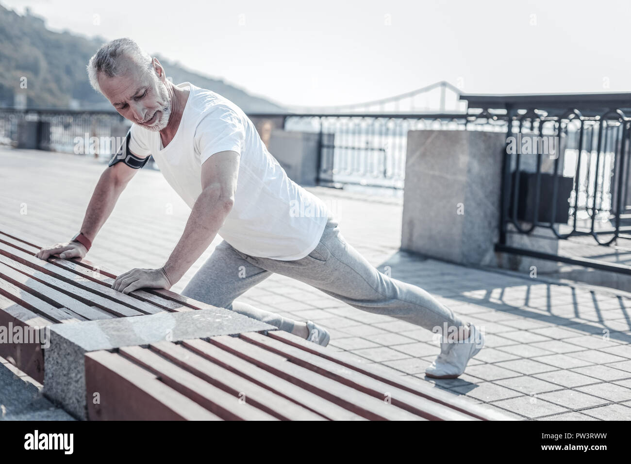 Strong full energy man hi-res stock photography and images - Alamy