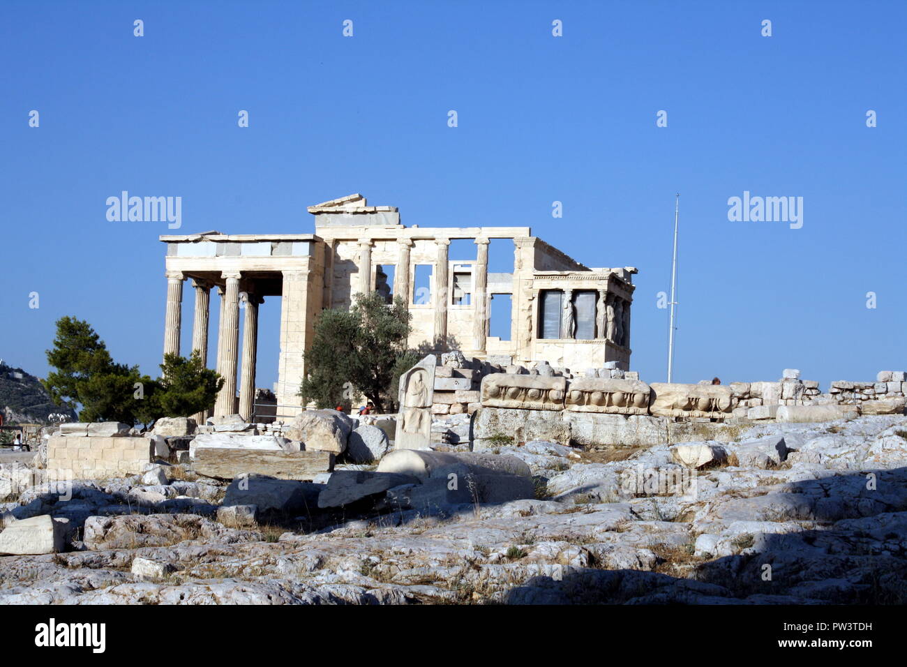 Temple of Nike on the Acropolis in Athens, Greece Stock Photo - Alamy