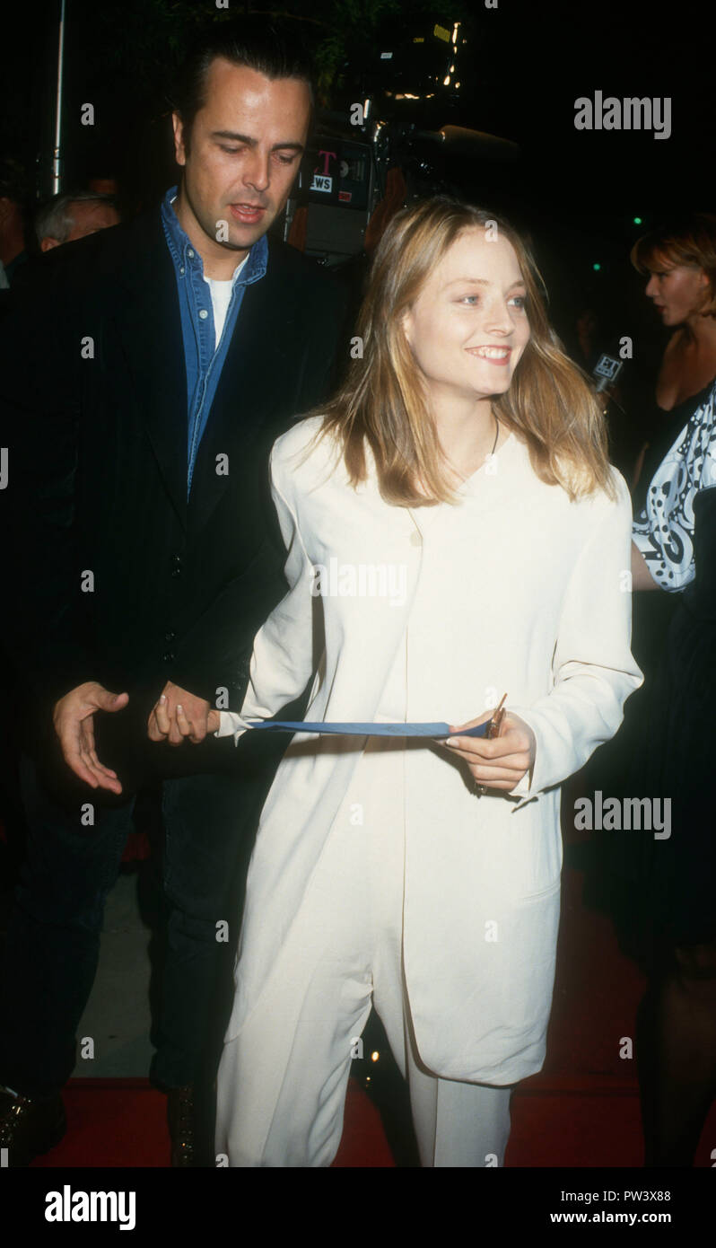 BEVERLY HILLS, CA - OCTOBER 1: Actress Jodie Foster (R) and actor Randy ...