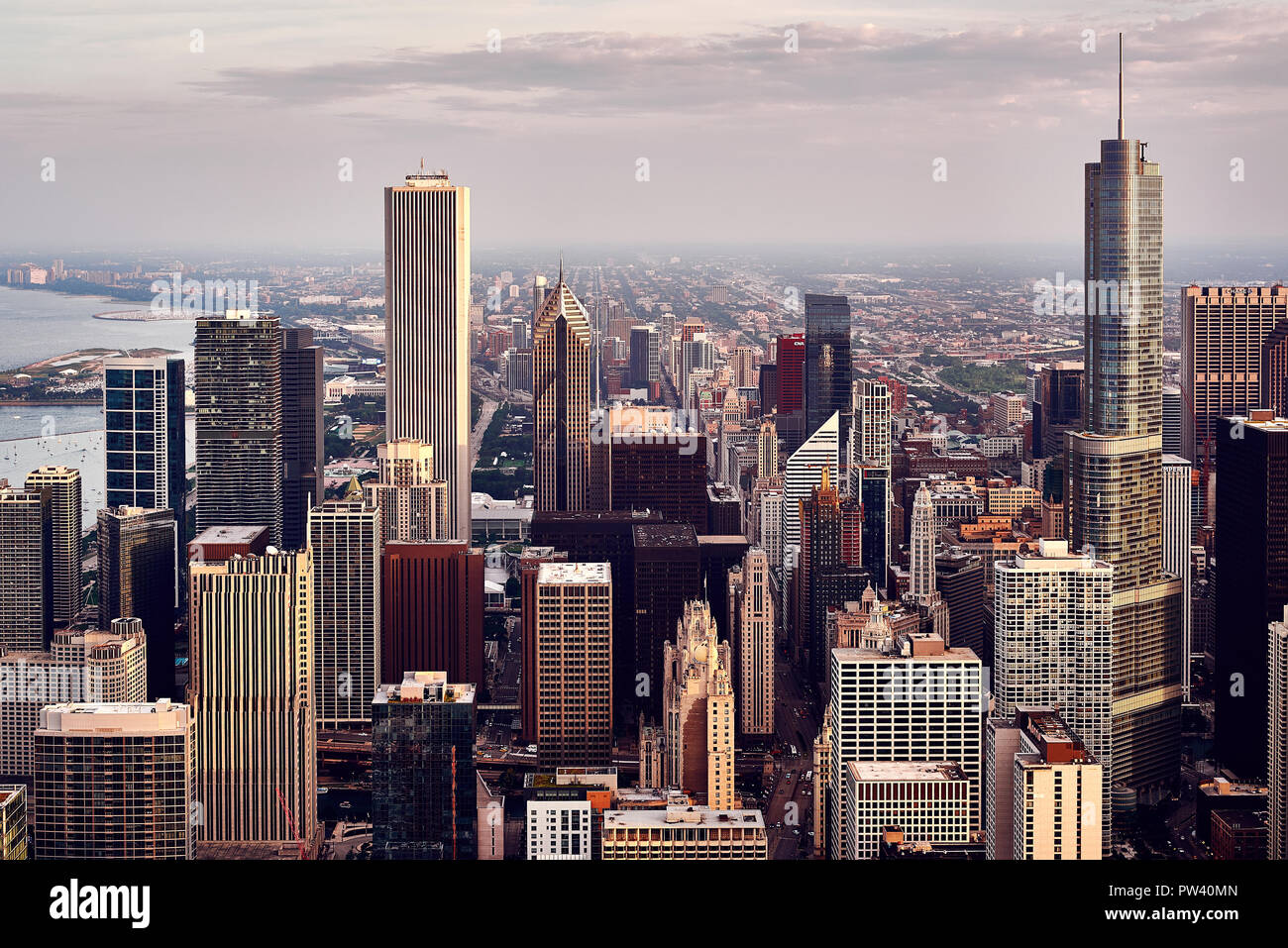 Chicago overview hi-res stock photography and images - Alamy