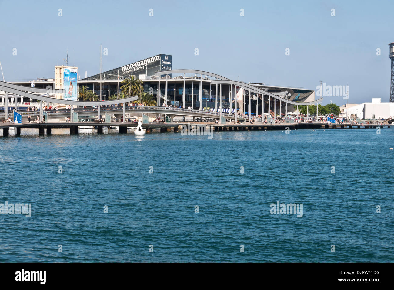 Maremagnum bridge hi-res stock photography and images - Alamy
