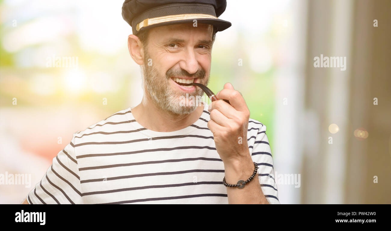 Tobacco pipe pose hi-res stock photography and images - Alamy