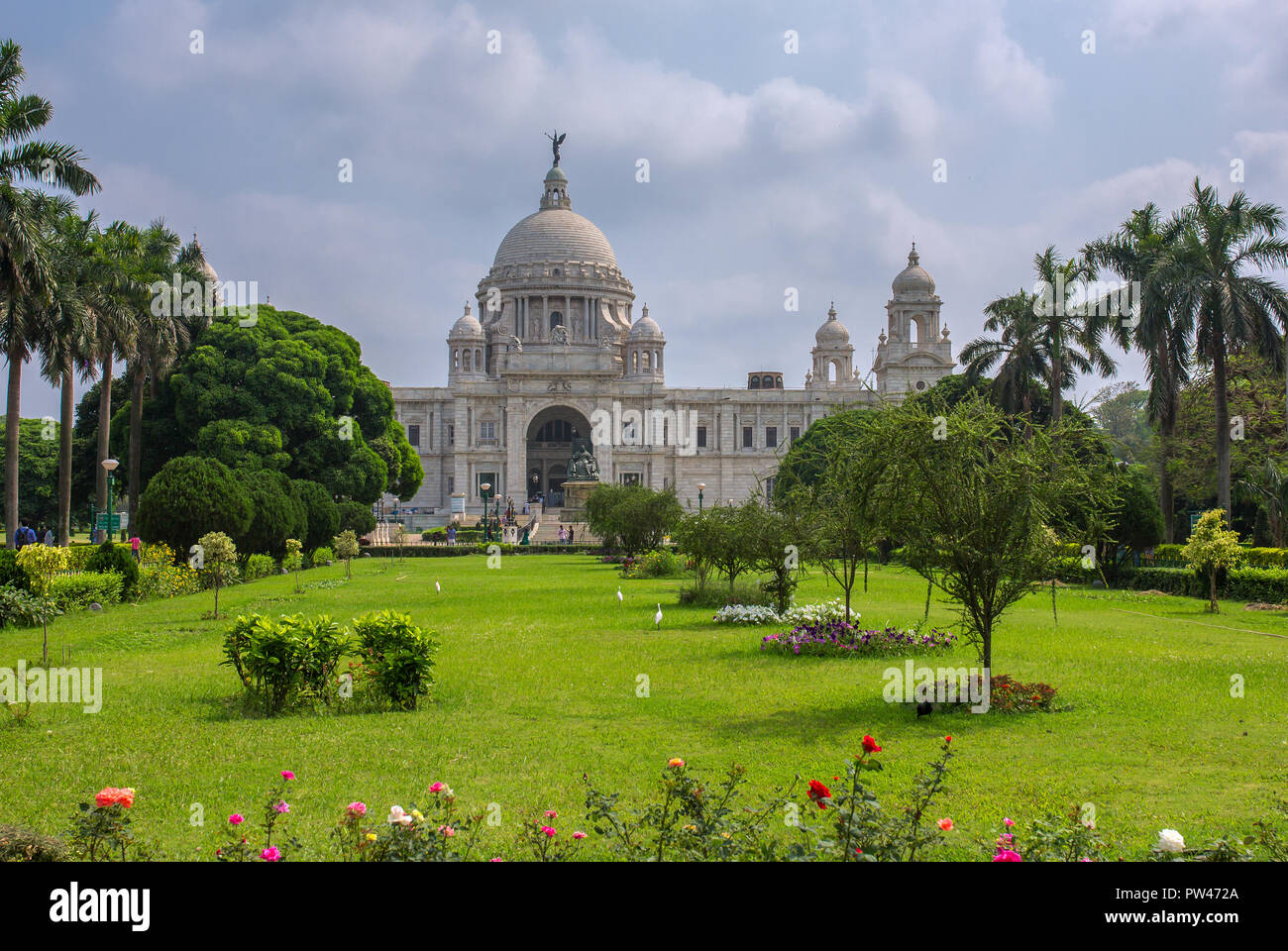 Victoria memorial india hi-res stock photography and images - Alamy