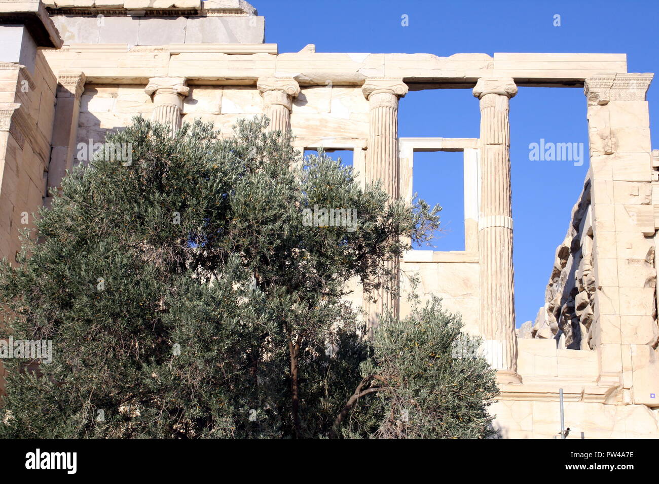 Temple of Nike on the Acropolis in Athens, Greece Stock Photo - Alamy