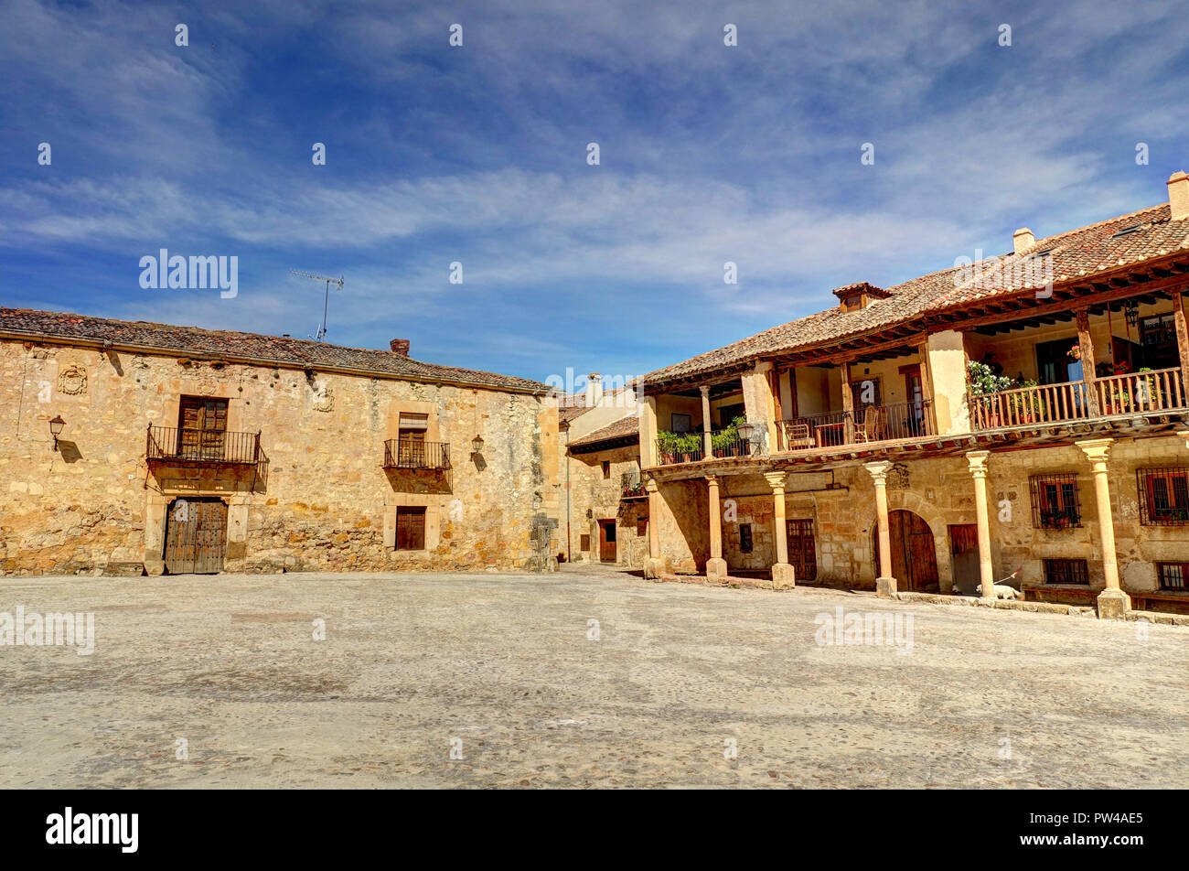 Street of pedraza hi-res stock photography and images - Alamy