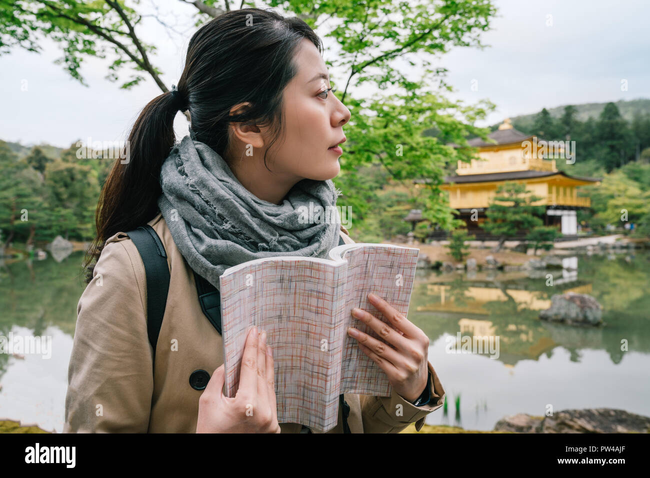 Kinkakuji map hi-res stock photography and images - Alamy