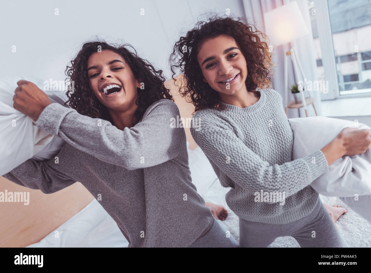 Cheerful feeling hi-res stock photography and images - Alamy
