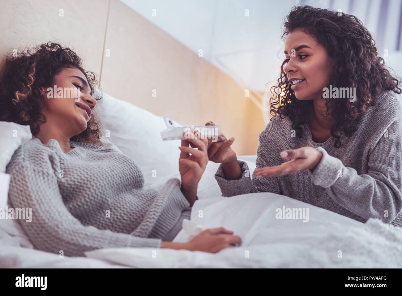 Visiting the sick hi-res stock photography and images - Alamy