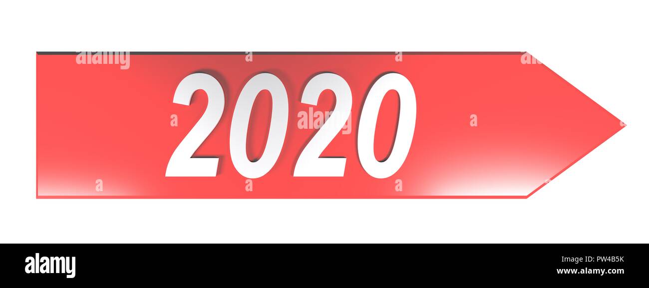 2020 arrow Cut Out Stock Images & Pictures - Alamy