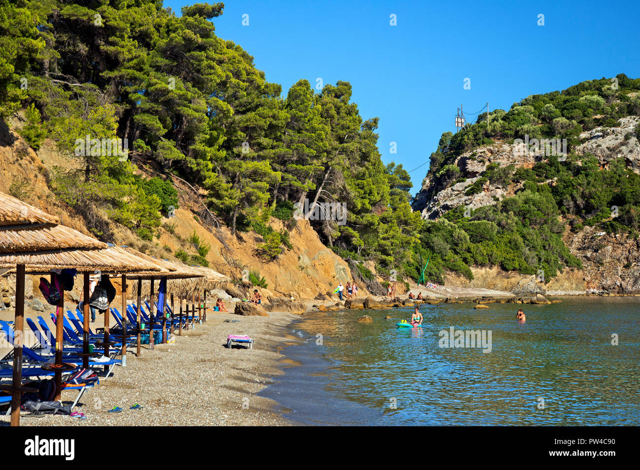 Stafylos beach hi-res stock photography and images - Alamy