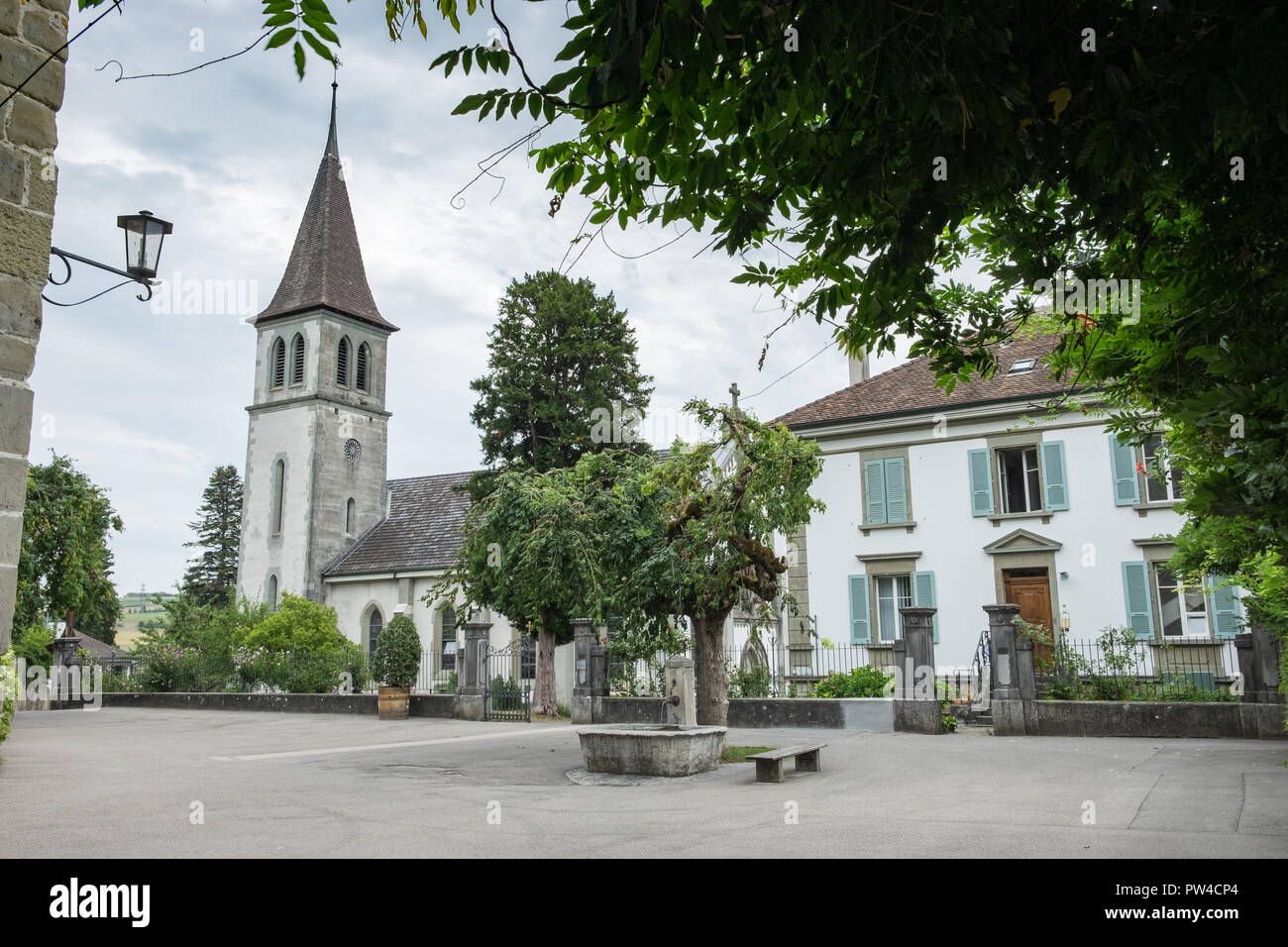 Switzerland europe murten city morat hi-res stock photography and ...