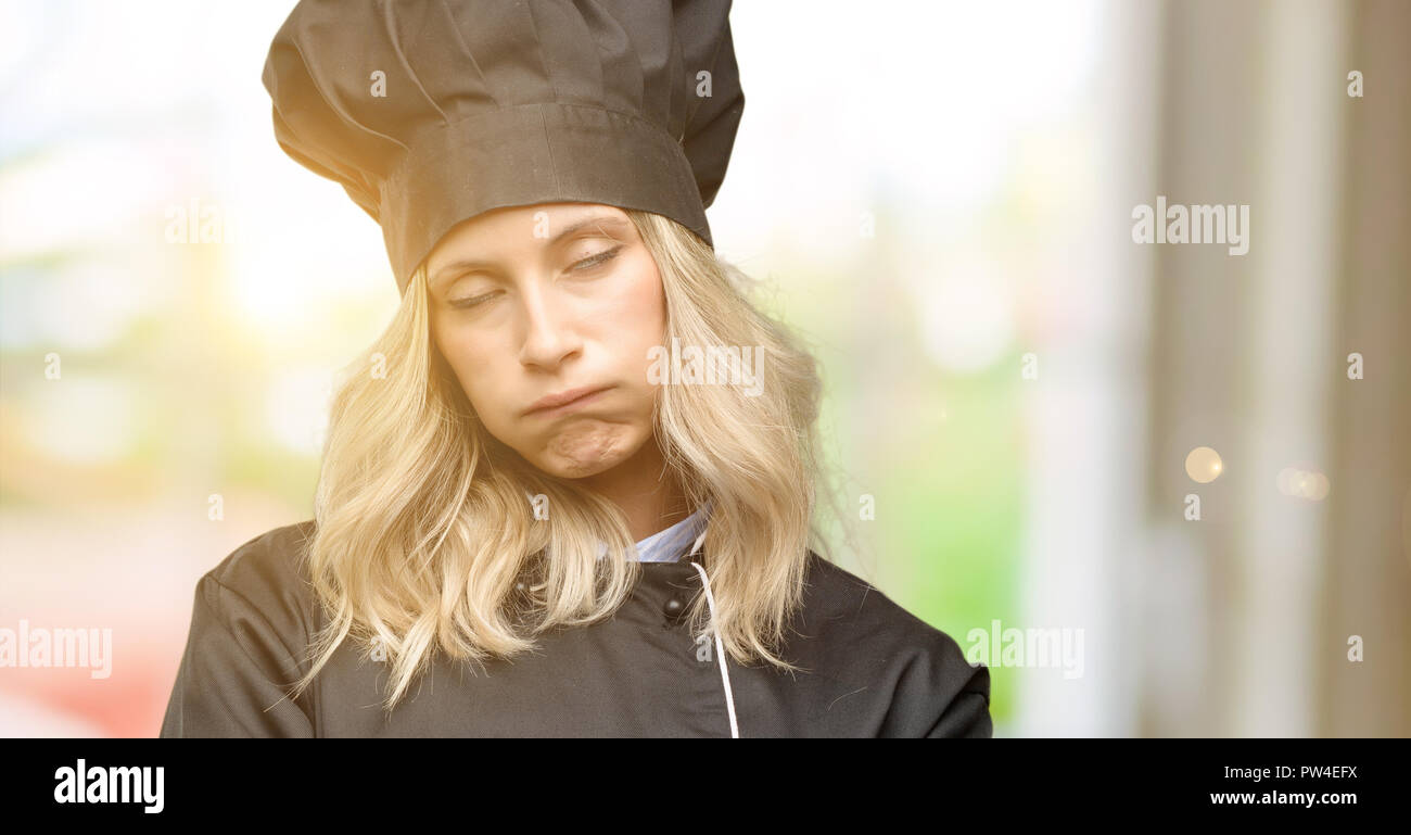 Woman cook stress hi-res stock photography and images - Alamy