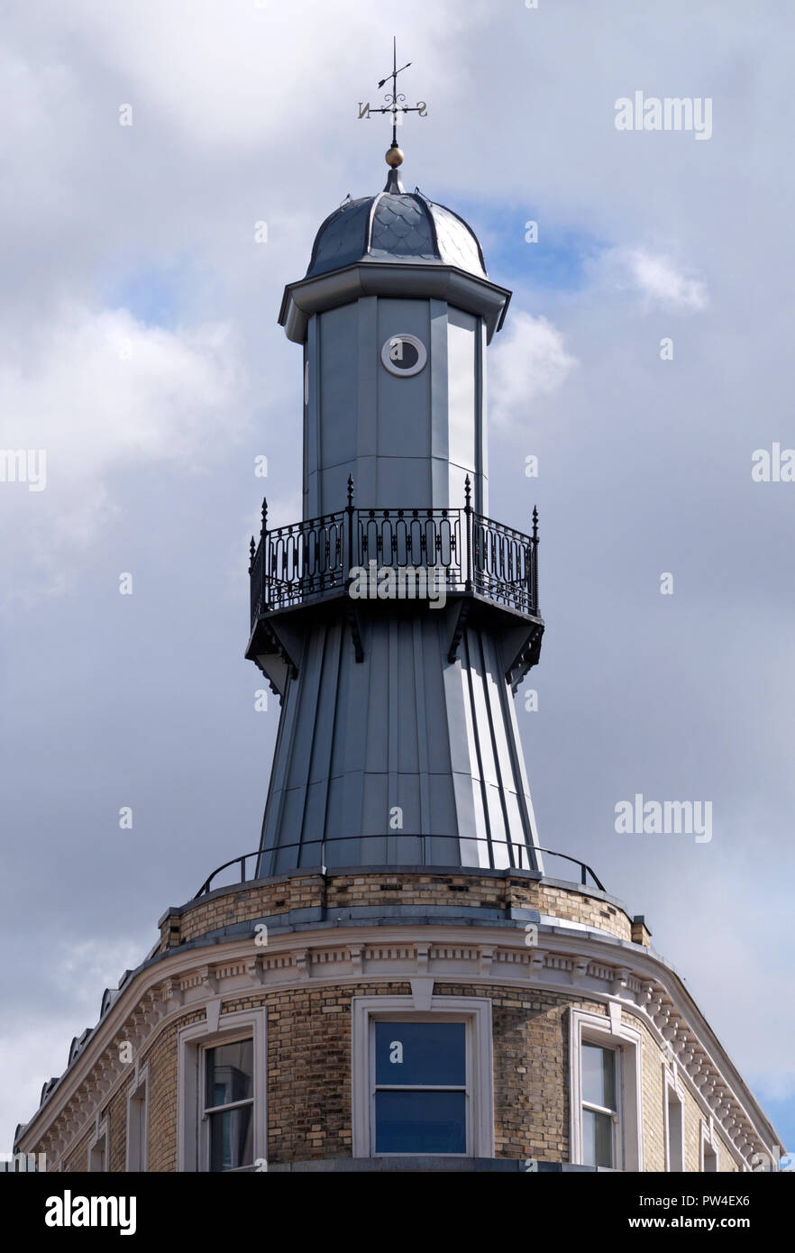 The Kings Cross Lighthouse, London Stock Photo - Alamy
