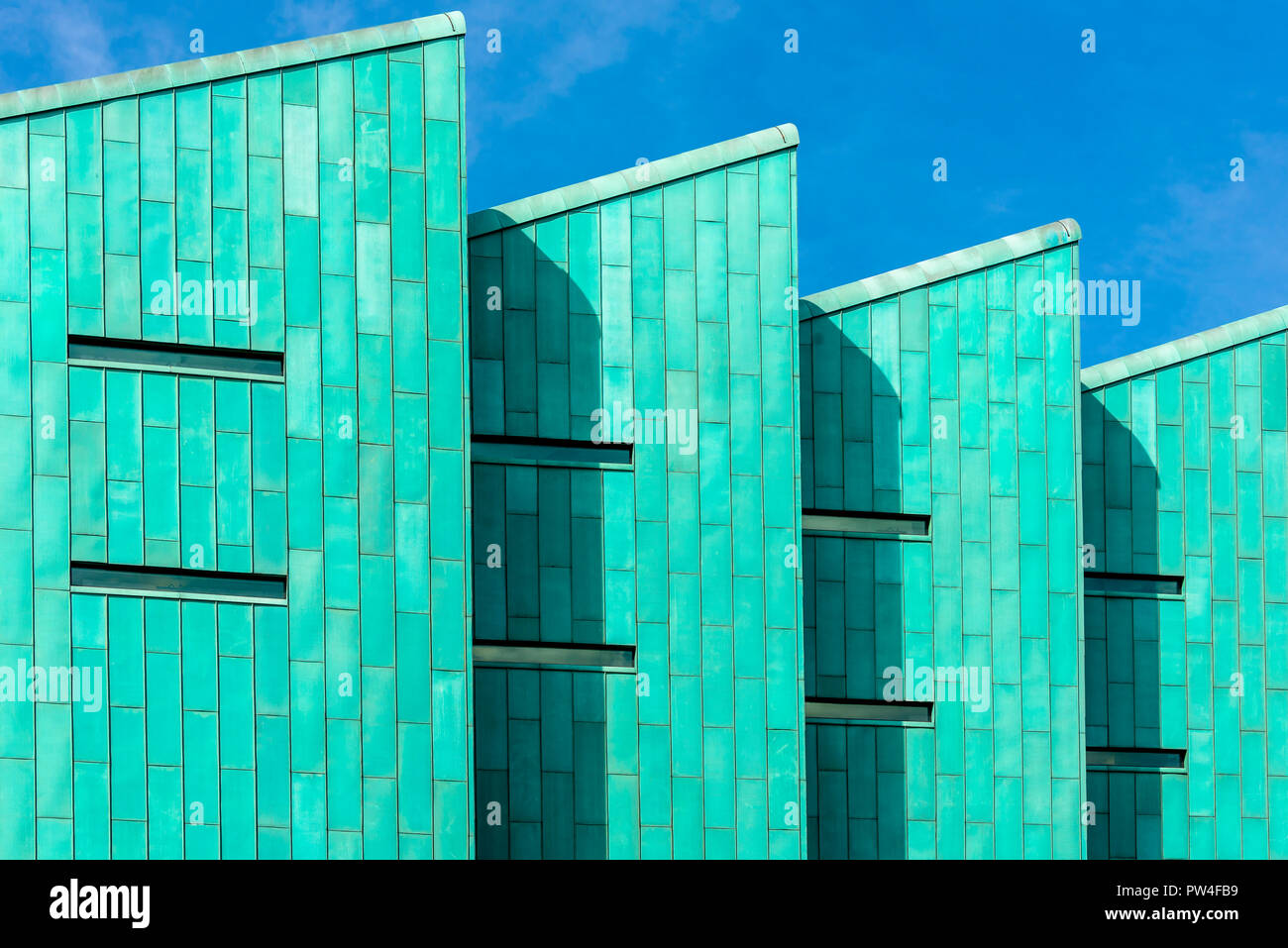 Sheffield, UK - Aug 29 2018: Information Commons building exterior ...