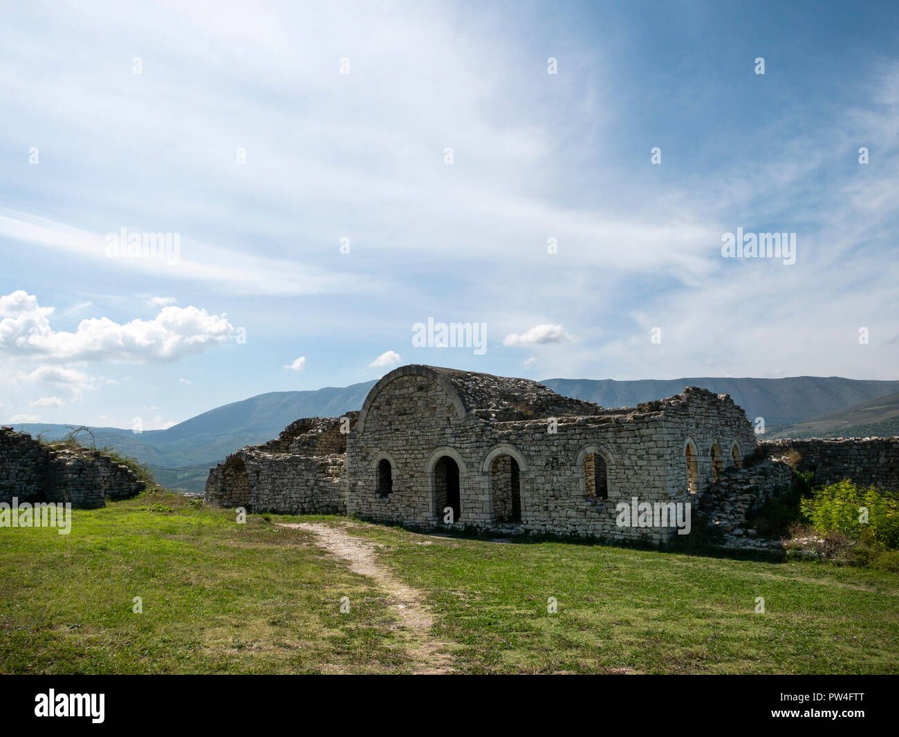 Berat castle hi-res stock photography and images - Alamy