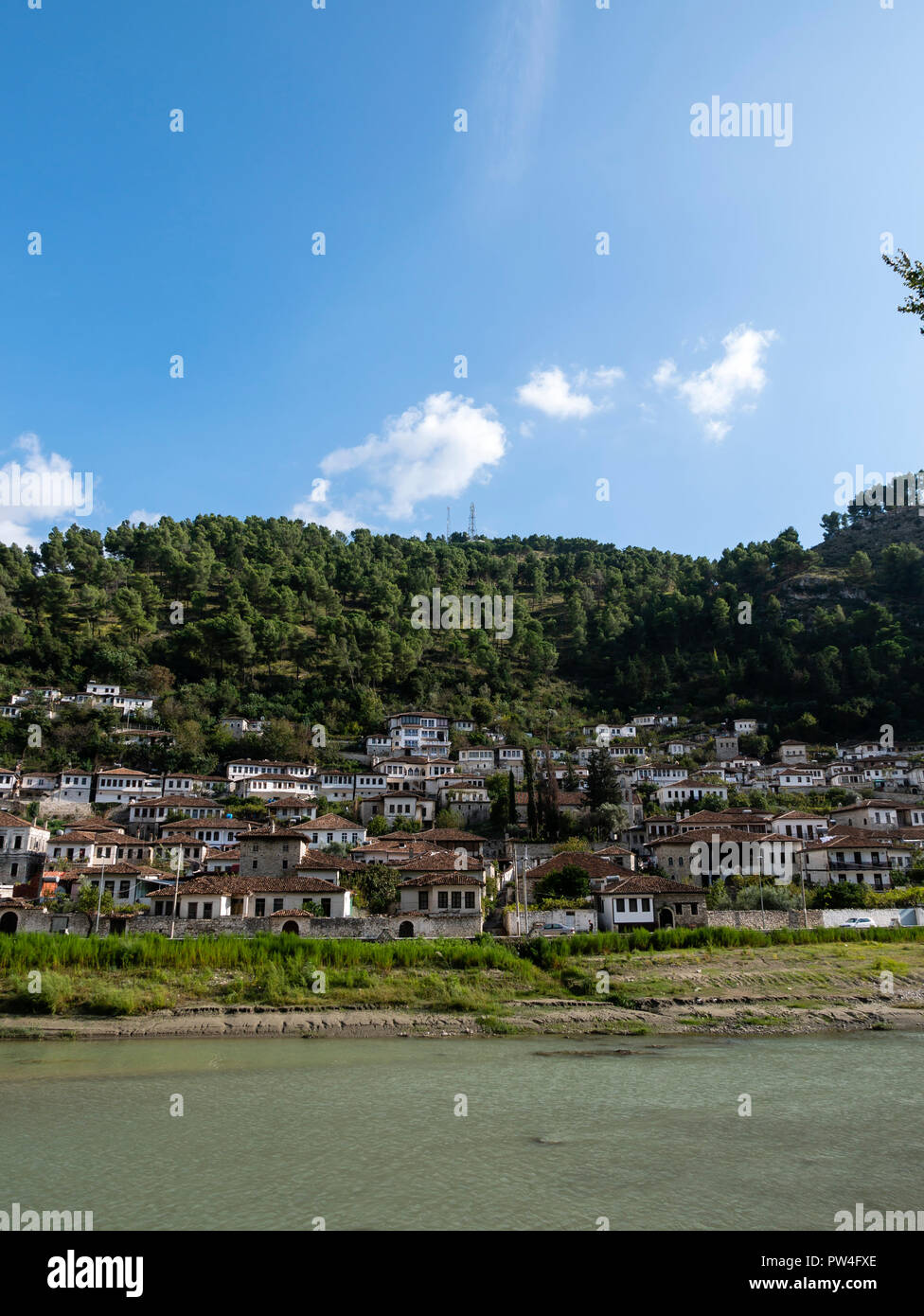 Berat, Berat County, The Republic of Albania Stock Photo - Alamy