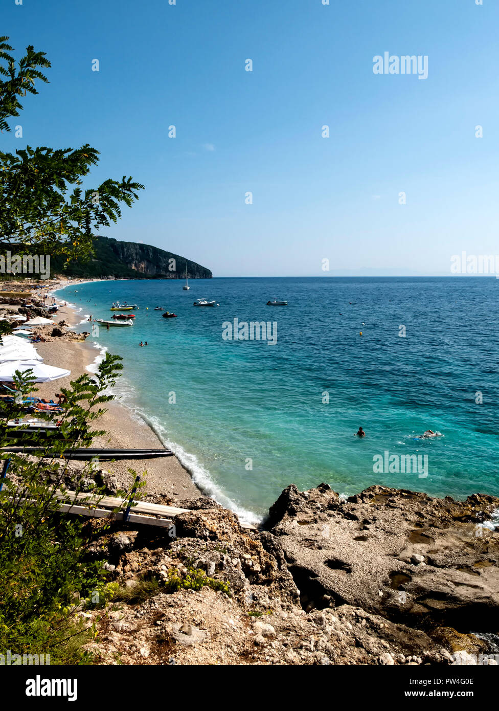 Dhërmi beach hi-res stock photography and images - Alamy
