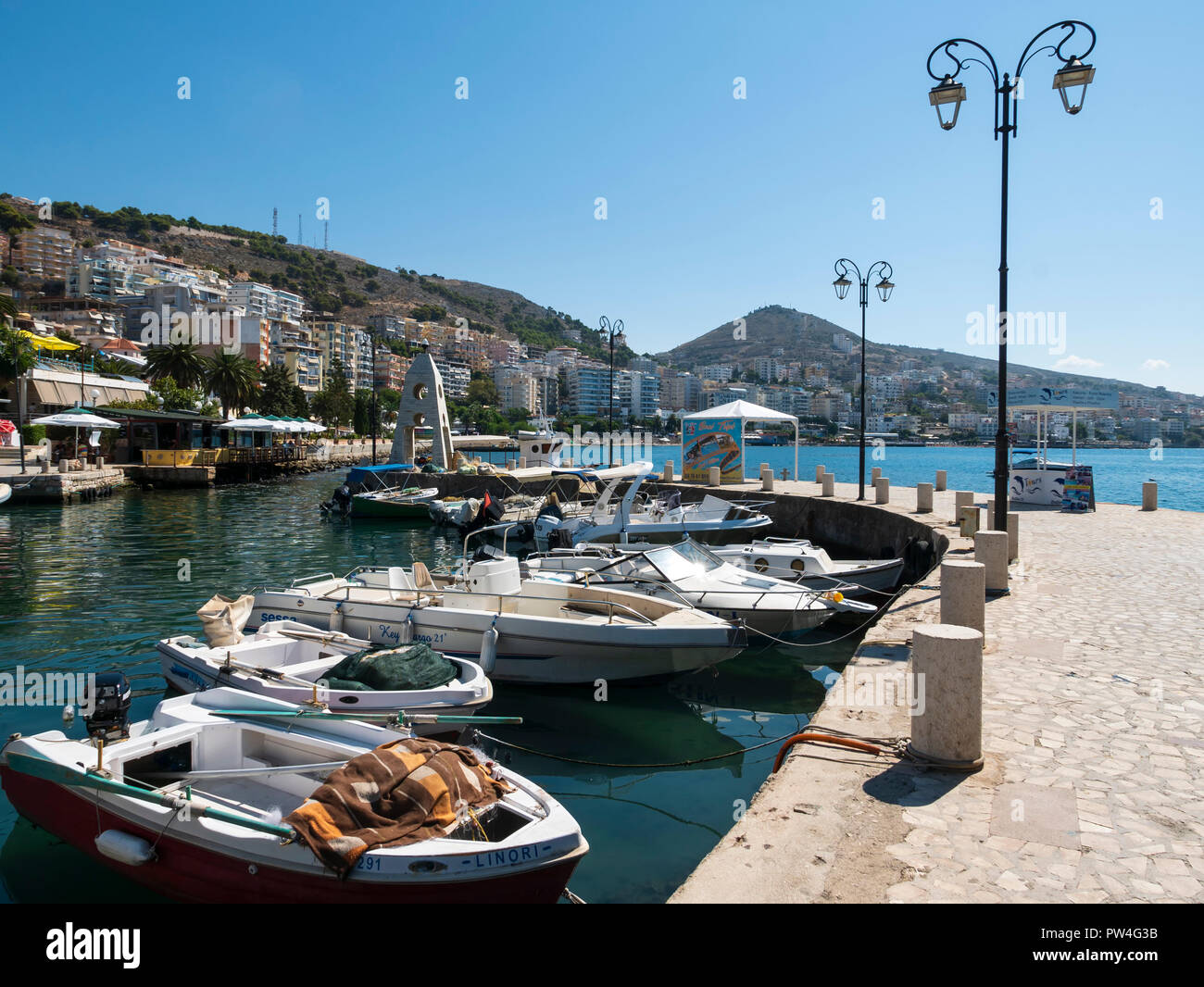 Saranda town albania hi-res stock photography and images - Alamy
