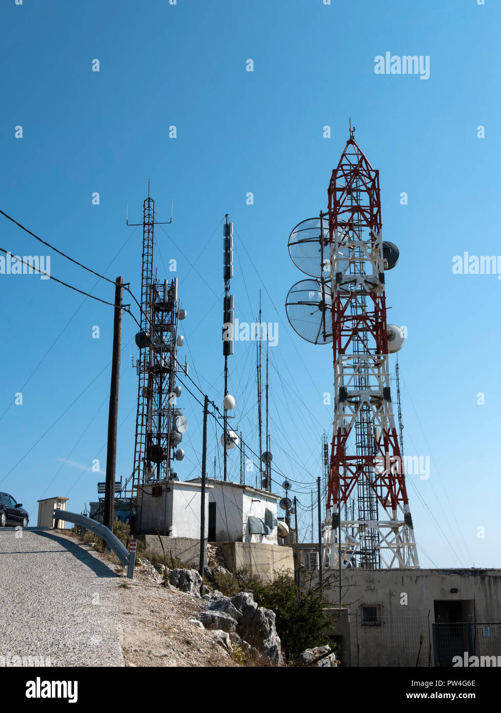 Communication Masts High Resolution Stock Photography and Images - Alamy