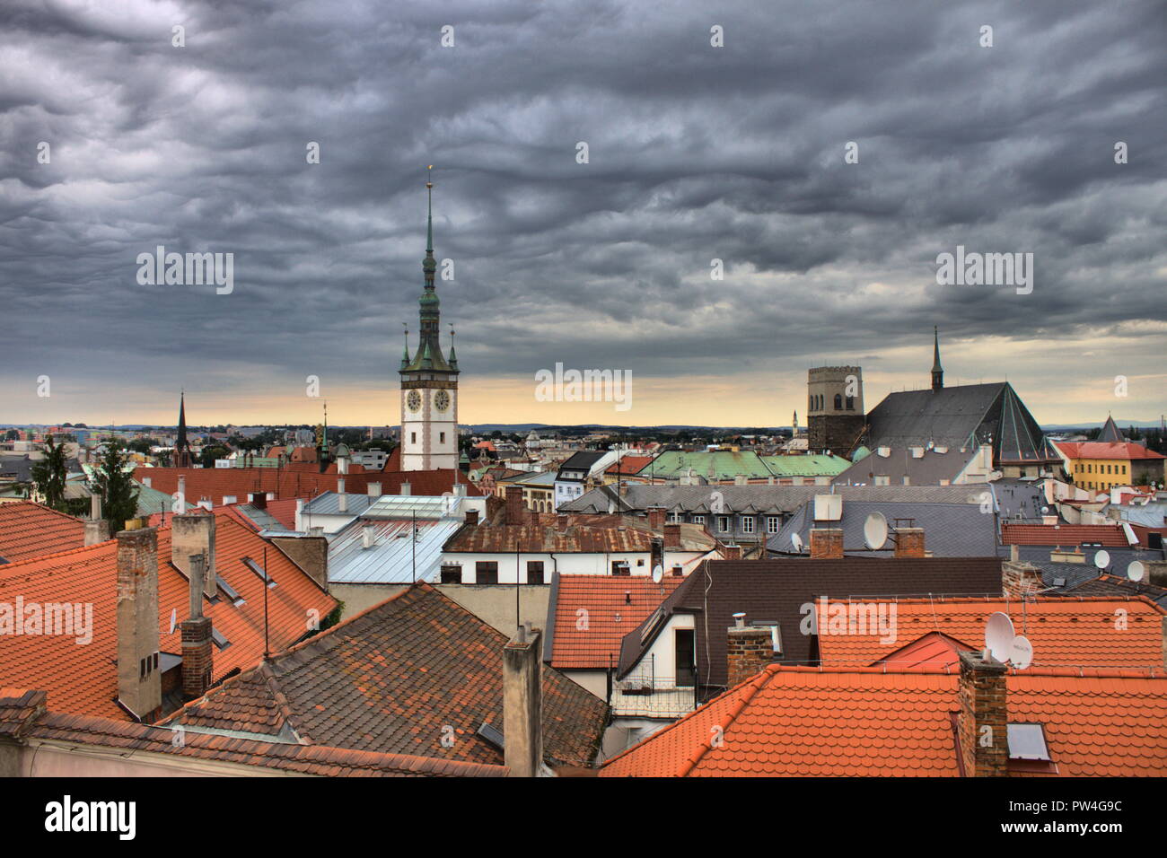 Panorama olomouc old town czech hi-res stock photography and images - Alamy