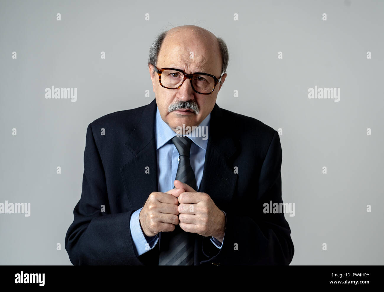 Man in 60's sad hi-res stock photography and images - Alamy