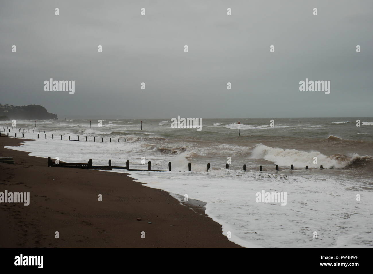 The Parson's Nose from Teignmouth pier Stock Photo - Alamy