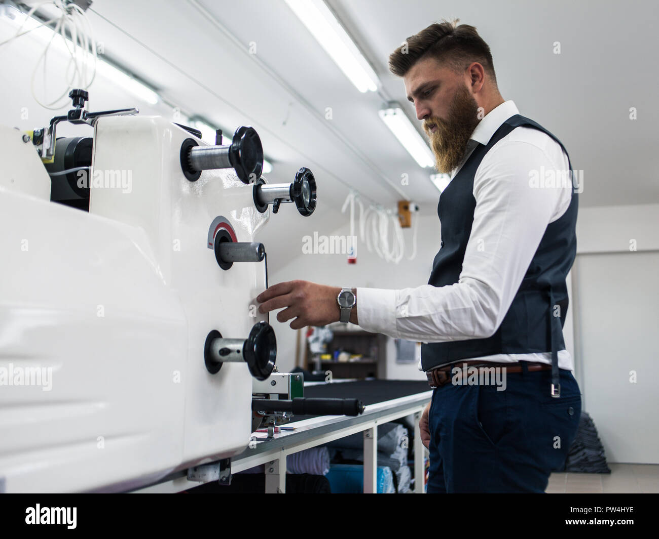 Tailor suit measure hi-res stock photography and images - Alamy