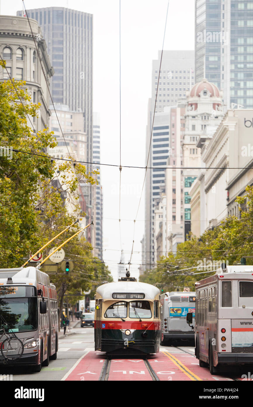Street tramway vehicles hi-res stock photography and images - Alamy