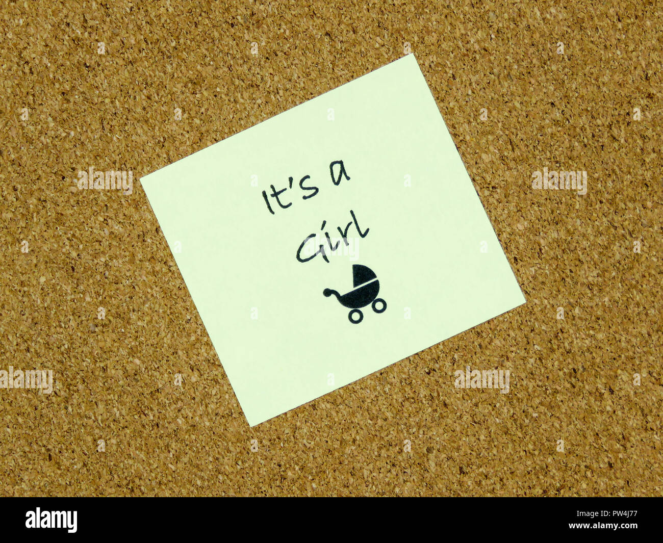 Writing a post it note hi-res stock photography and images - Alamy