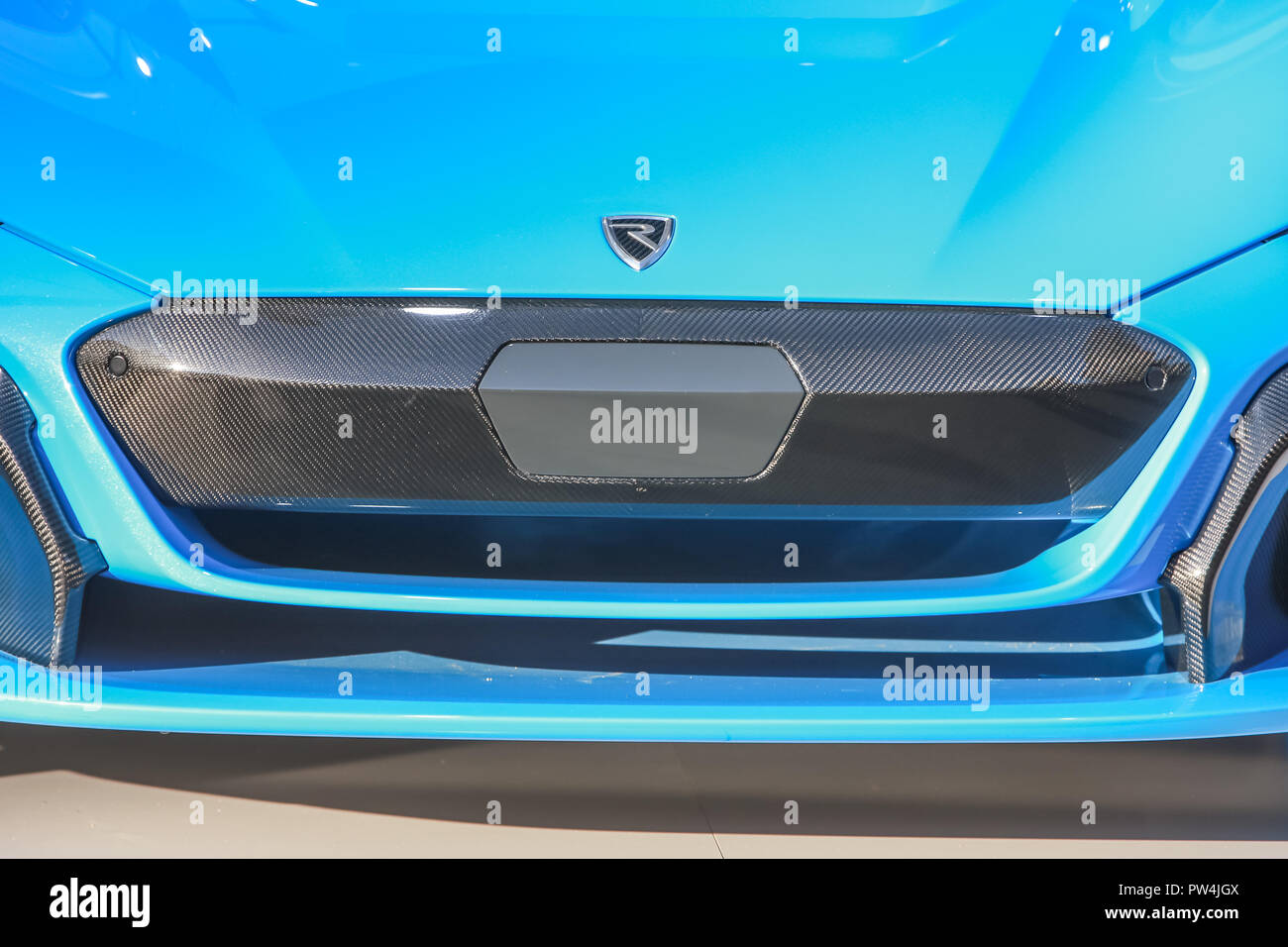 Zagreb, Croatia - 28 September, 2018 : Presentation of Rimac new ...