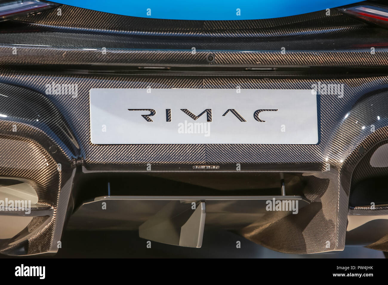Zagreb, Croatia - 28 September, 2018 : Presentation of Rimac new ...