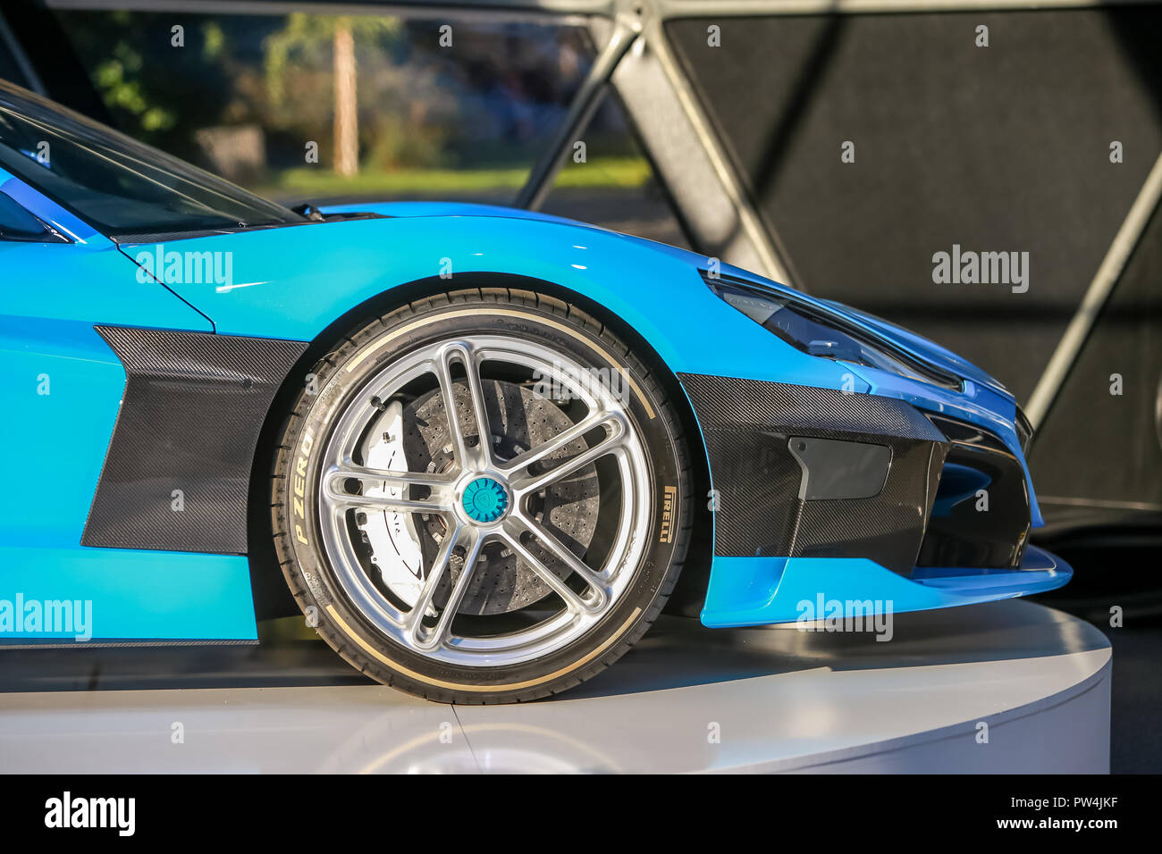 Zagreb, Croatia - 28 September, 2018 : Presentation of Rimac new ...