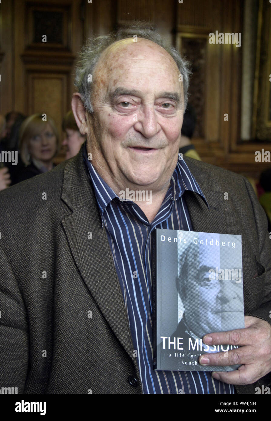 Denis Goldberg, who spent 22 years in jail with Nelson Mandela, with ...